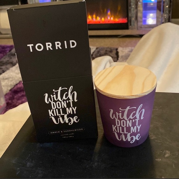 torrid | Accents | Torrid Purple Soy Wax Candle Witch Dont Kill My Vibe ...